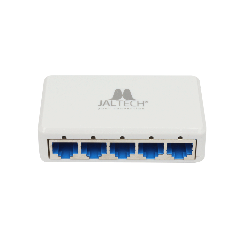 SWITCH PLUS 5 PUERTOS BASE 100– goditek